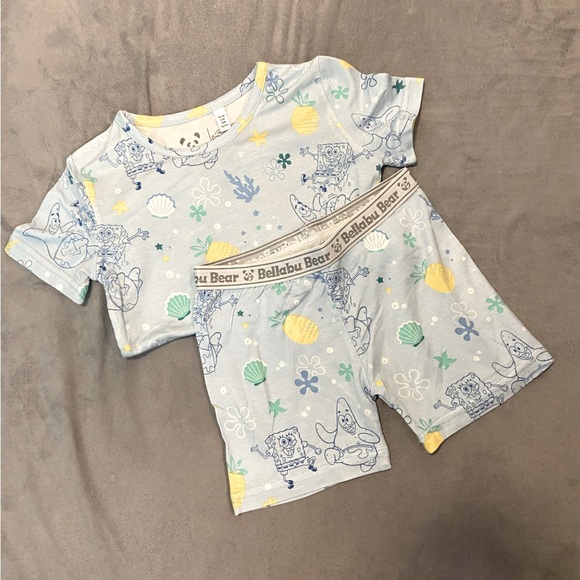 Bellabu Bear | Pajamas | Bellabu Bear Spongebob Bamboo Pajama Set ...